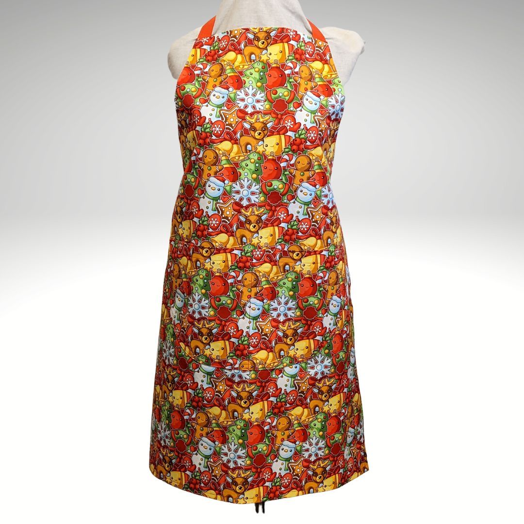 Gingerbread apron – Handmade by Brambleberry